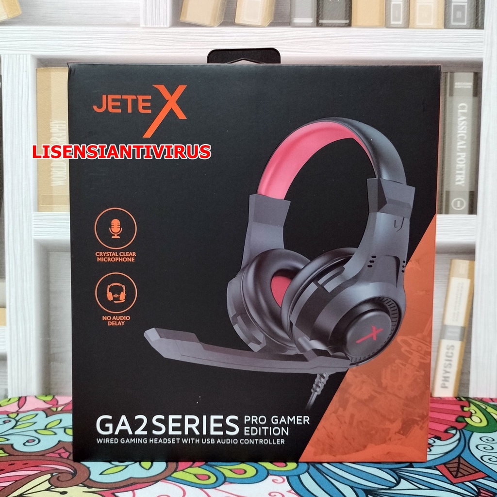 Jual Headphone Gaming JETE-X GA2 JETE GA2 with Microphone | Shopee ...