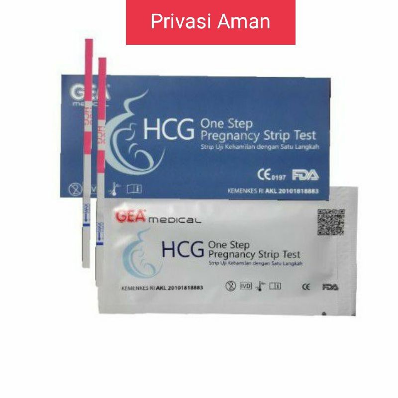 Jual Alat Tes Kehamilan Testpack - HCG Pregnancy Strip Tespek Test ...