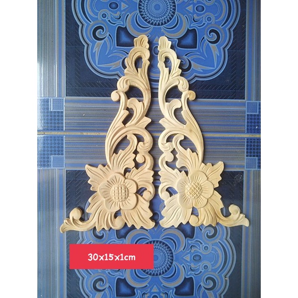 Jual dekorasi mewah ukir tempel sudut siku pintu plavon dinding kusen ...