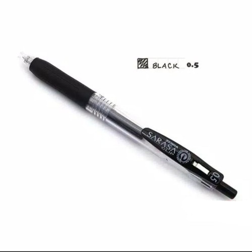 Jual PULPEN / BOLPOIN / BALLPEN / GEL PEN ZEBRA SARASA CLIP ( PCS ...