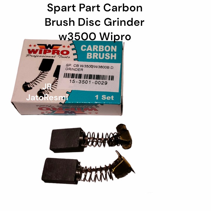 Jual Spart Part Carbon Brush Disc Grinder w3500 Wipro | Shopee Indonesia