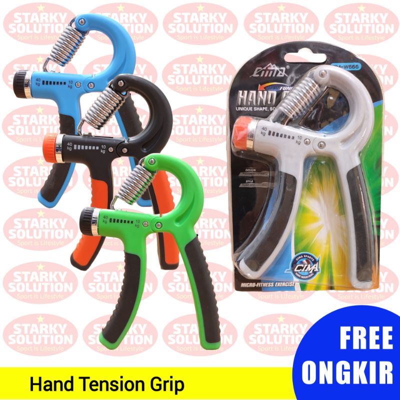 Jual HAND TENSION GRIP Latih Otot Lengan Tangan Remas HAND GRIP 10-40kg ...