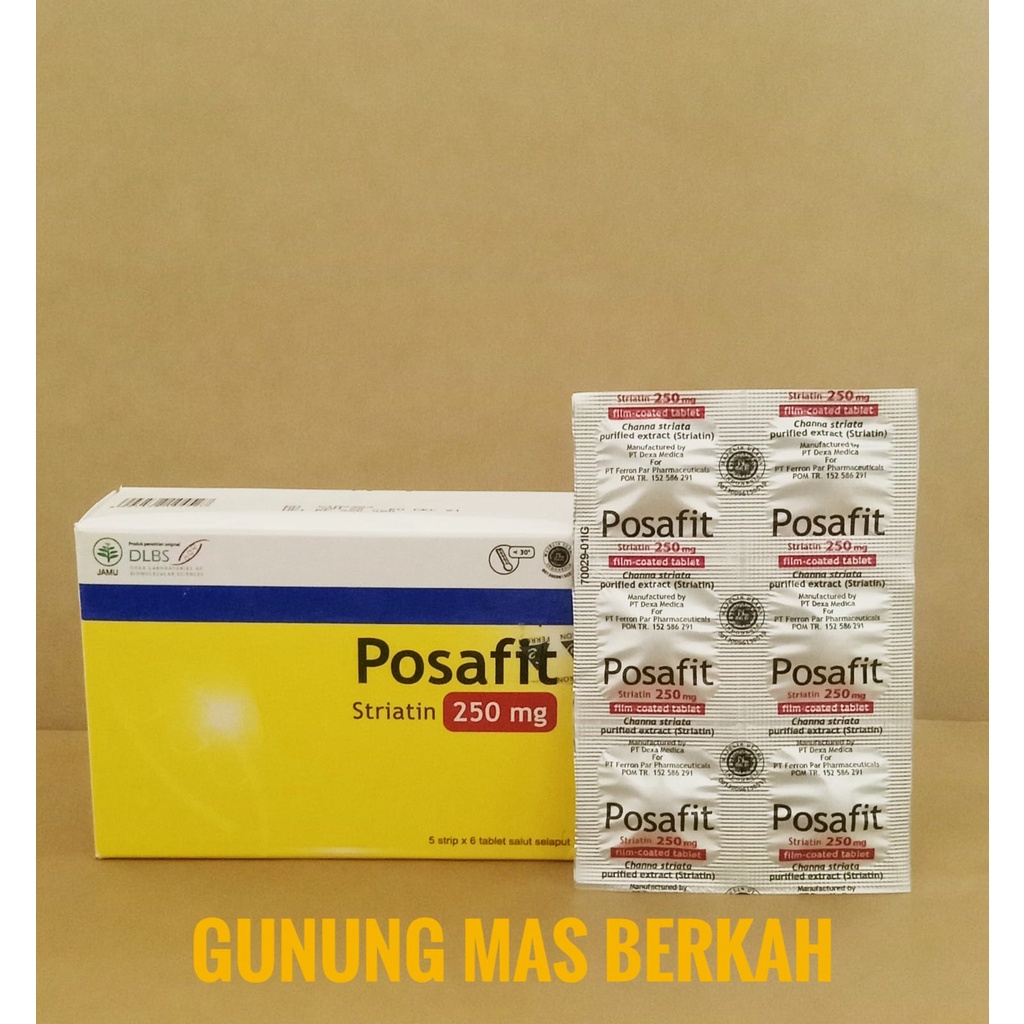 Jual POSAFIT Posafit 250 mg Tablet (Per Strip) - untuk memelihara ...