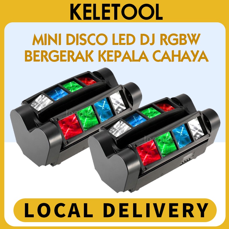 Jual spider light Mini Spider Moving Head Cree LED RGBW Beam Stage ...