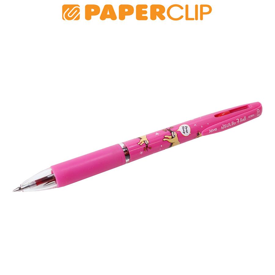 Jual PULPEN/BALLPOINT/PEN JAVA PEN 0.5 NEULBO 3C PINK | Shopee Indonesia