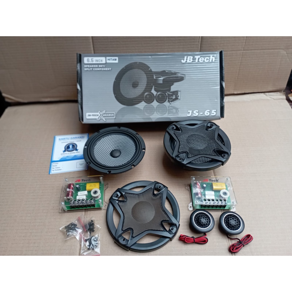 Jual Speaker Split 2-Way Component System JB-TECH x BRABUS JS-65 6.5 ...