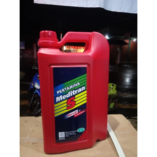 Jual OLI MOBIL/MESIN PERTAMINA MEDITRAN S40 5 LITER UNTUK DIESEL/SOLAR ...