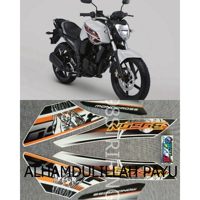 Jual STIKER STRIPING BYSON PUTIH TAHUN 2012 LIS STANDAR ORI YAMAHA ...