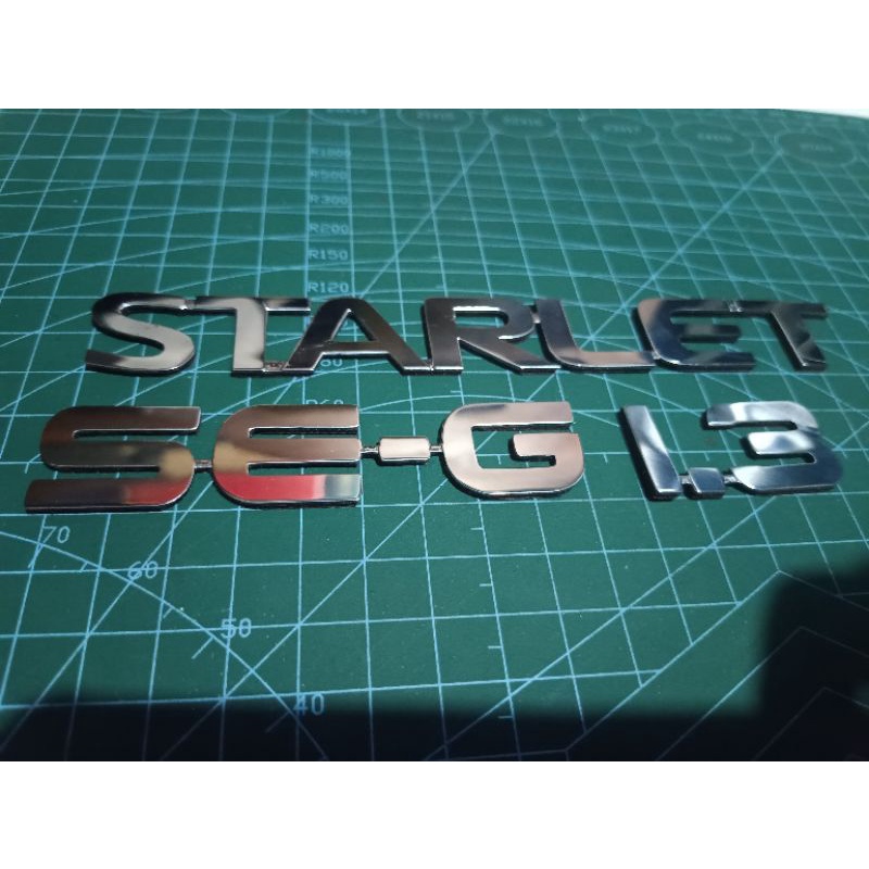 Jual Emblem mobil starlet 1.3 SEG | Shopee Indonesia