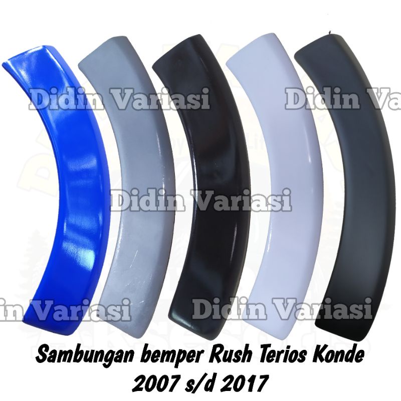 Jual Over Fender Satuan Rush Terios Konde 2007 - 2017 bagian bemper ...
