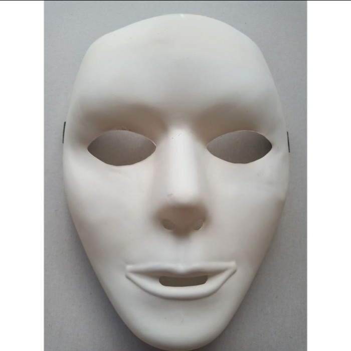 Jual topeng jabbawockeez putih polos model / karakter cowok | Shopee ...