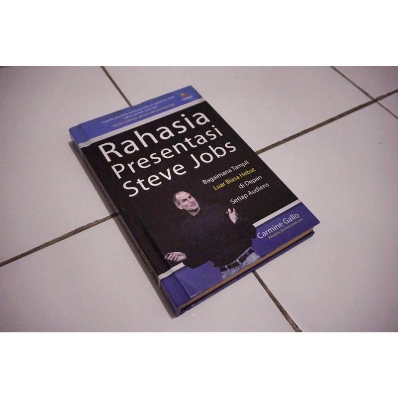Jual Buku Bekas Rahasia Presentasi Steve Jobs Hard Cover | Shopee Indonesia