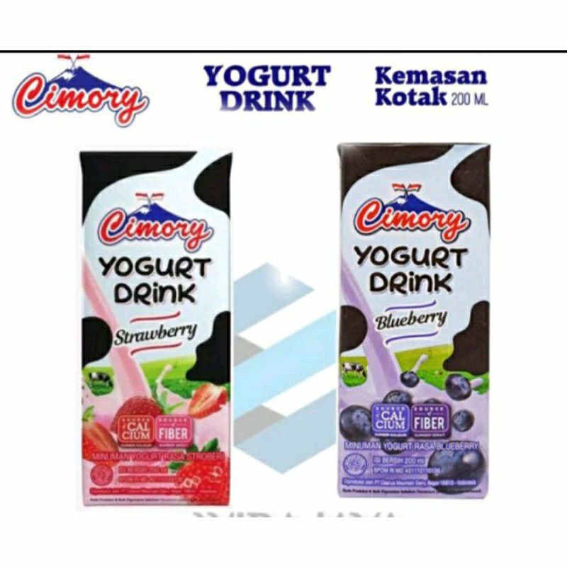 Jual CIMORY YOGURT STRAWBERRY BLUEBERRY KEMASAN 200ML | Shopee Indonesia