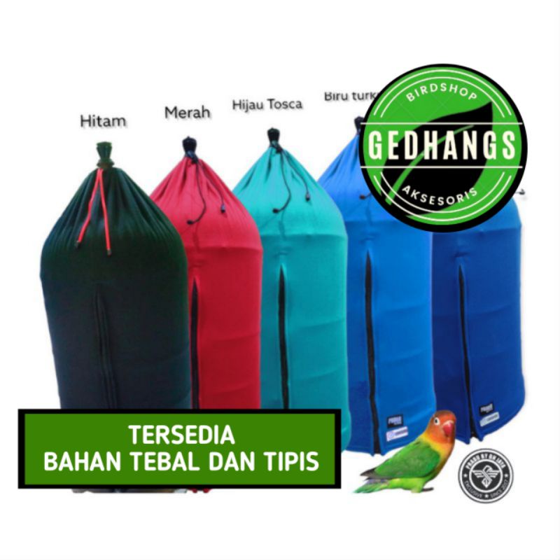 Jual krodong kerodong sangkar kandang lovebird tipis tebal | Shopee ...