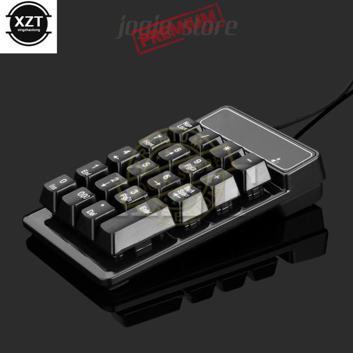 Jual Keyboard Angka Keypad Gaming Numeric Keypad Numpad USB Black ...