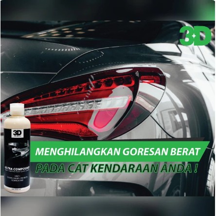Jual Heavy Cut Compound - 3D Ultra Compound 250ml | Shopee Indonesia