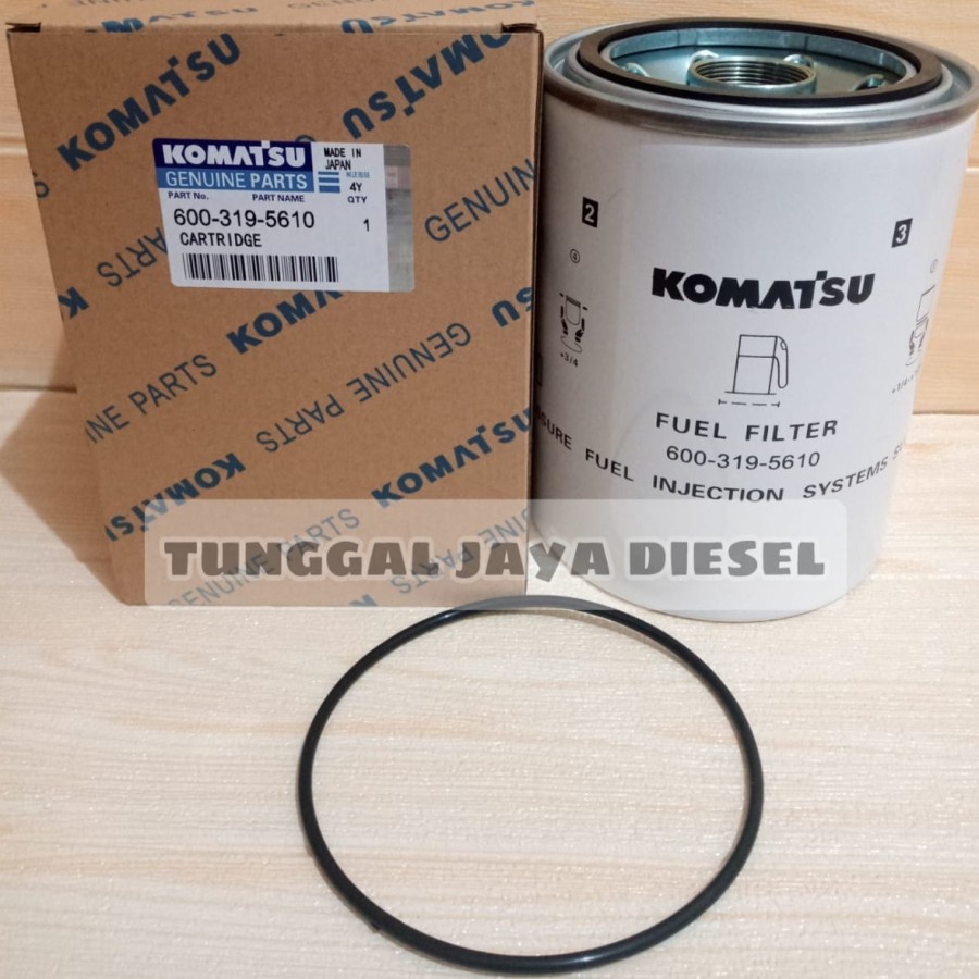 Jual Fuel filter solar cartridge PC200-8M0 PC200-8 Komatsu 600-319-5610 ...