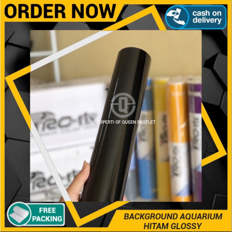Jual Skotlet Stiker Kaca Aquarium Sticker Background Akuarium Polos ...