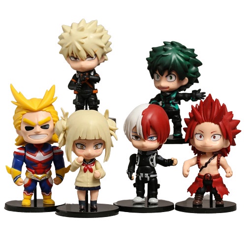 Jual Action Figure Boku No Hero My Hero Academia Set 6 Pcs Shopee Indonesia