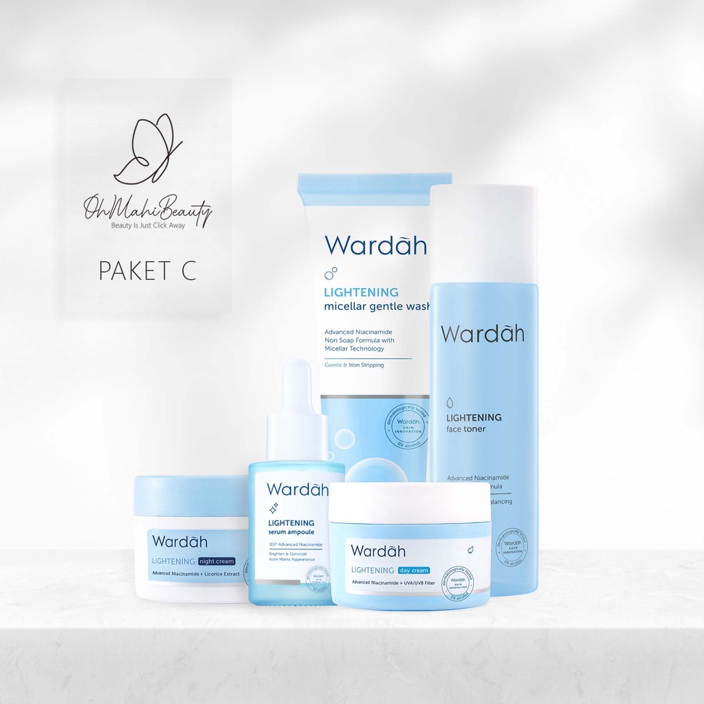 Jual Wardah Paket Lightening Series | Paket Wardah Lightening Series ...