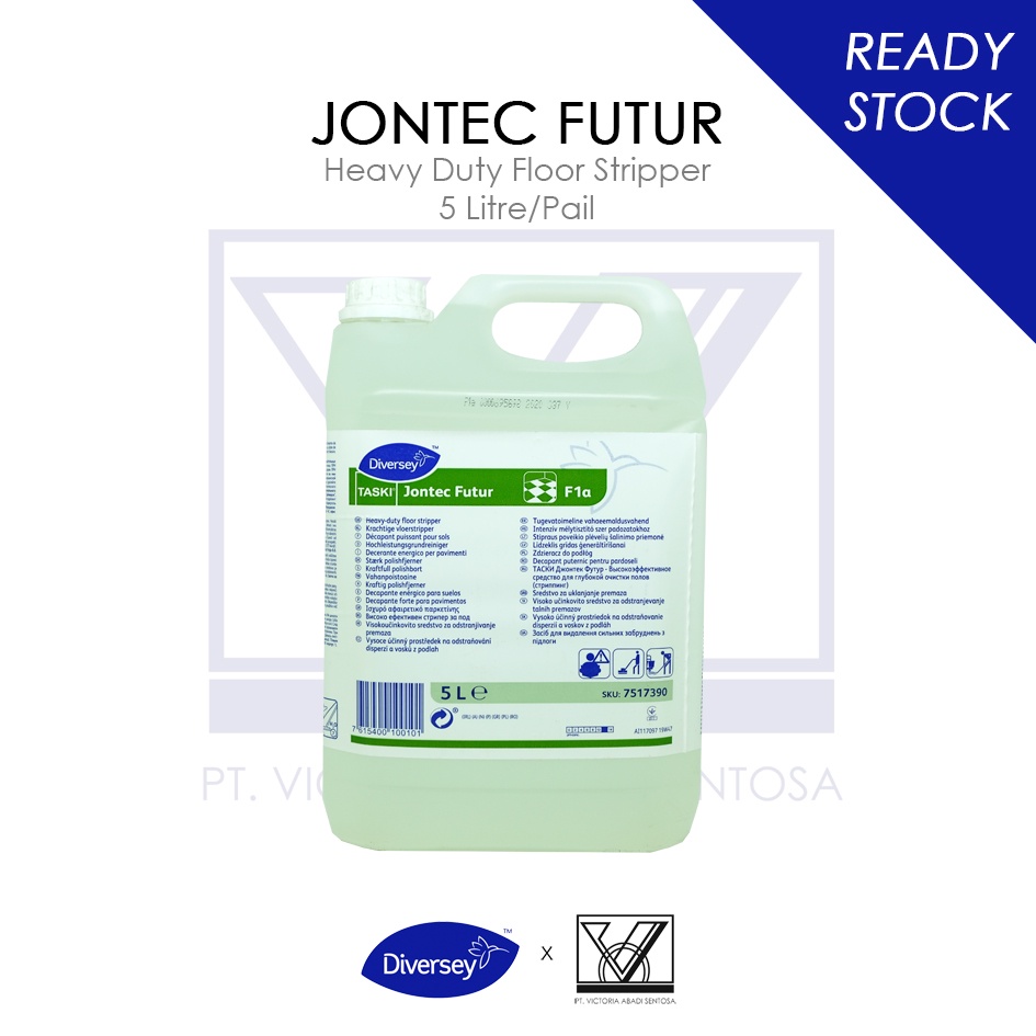 Jual Diversey TASKI Jontec Futur - Heavy-Duty Floor Stripper | Shopee ...