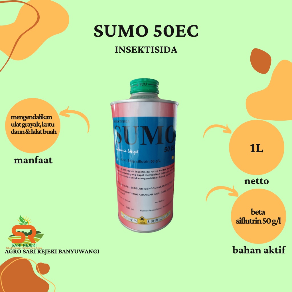 Jual SUMO 50EC 1LITER INSEKTISIDA | Shopee Indonesia