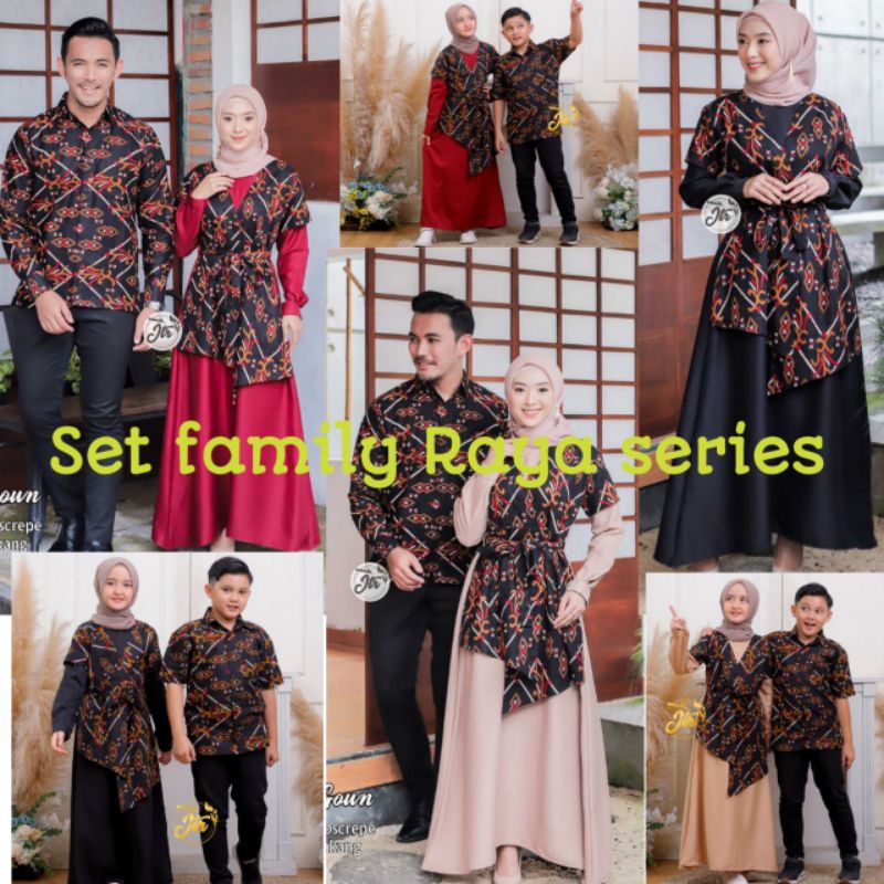 Jual COUPLE FAMILY/ RAYA SERIES/ SET PAKAIAN KELUARGA/ COUPLE LEBARAN ...
