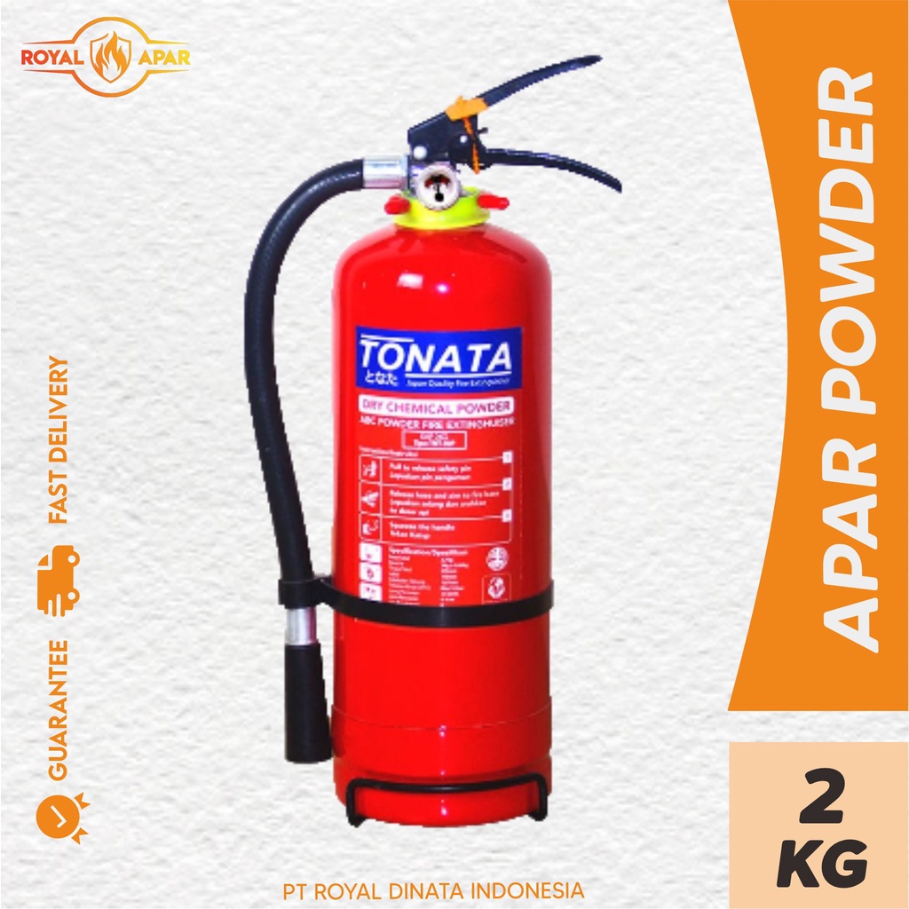 Jual APAR 2 KG Bubuk ABC Powder TONATA (Set Komplit ) | Shopee Indonesia