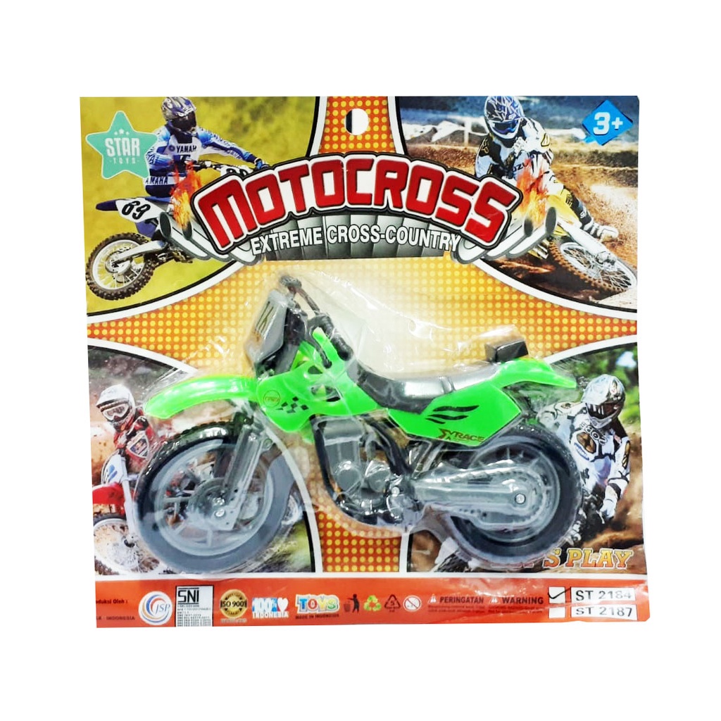 Jual MAINAN MOTOR ANAK MOTOCROSS ST2124 | Shopee Indonesia