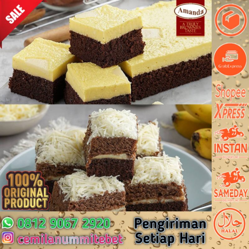 Jual Amanda Cream Cheese & Banana Cheese | Shopee Indonesia