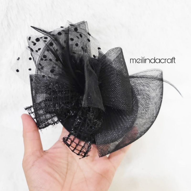 Jual Fascinator Topi Pesta Michiko Hat TOPI PESTA JEANITA Topi pesta ...