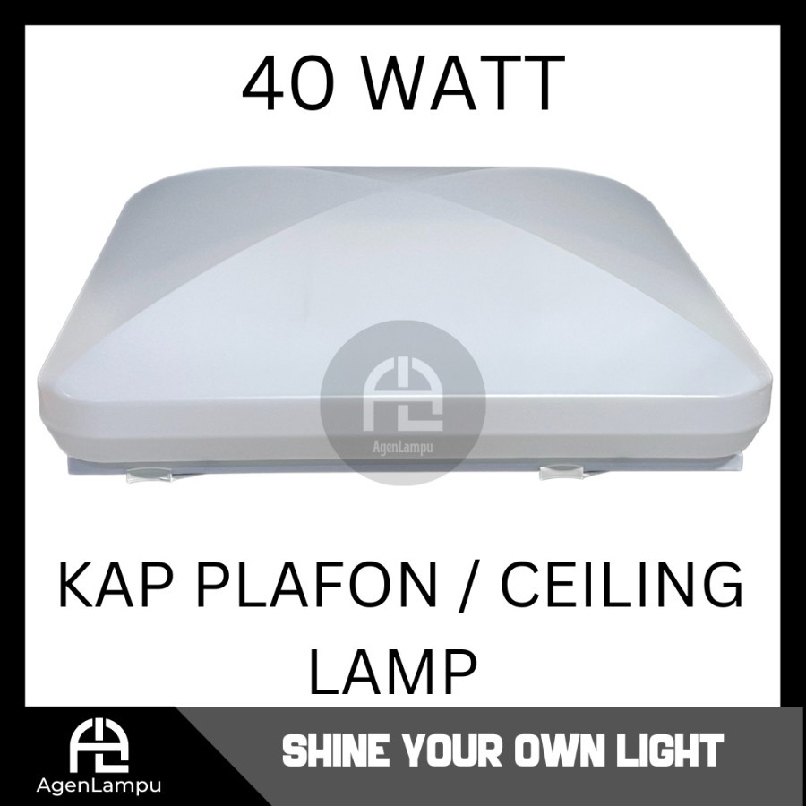 Jual KAP PLAFON CEILING LIGHT LAMPU PLAFON OUTBOW 40 WATT | Shopee ...