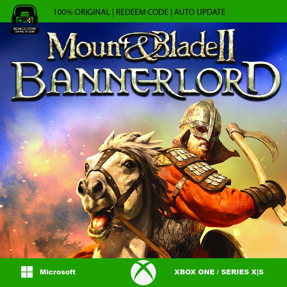 Jual Mount & Blade II Bannerlord Xbox One Series X|S Original Redeem Code Game | Shopee Indonesia