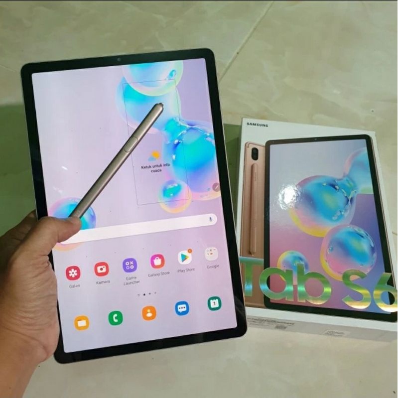 Jual Samsung galaxy tab S6 6/128 Ram 6gb rom 128gb second mulus dan ...