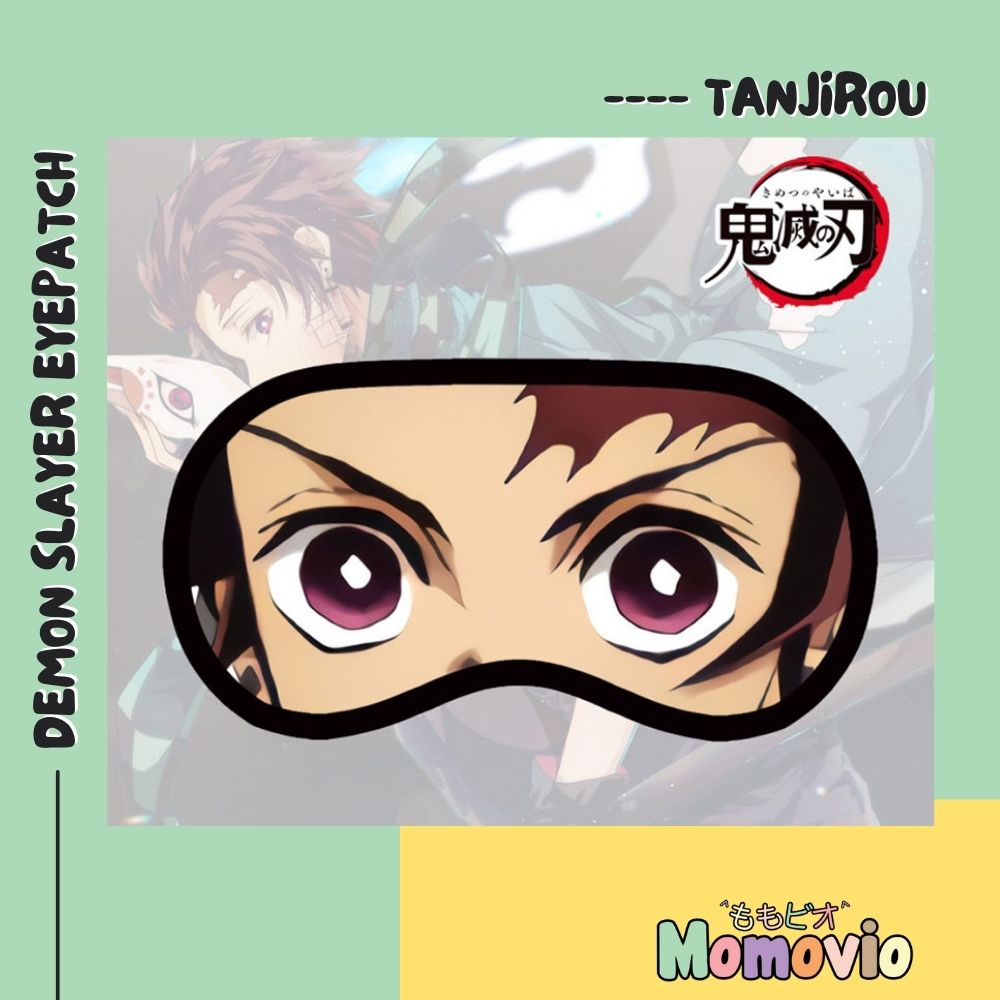Jual Demon Slayer Eye Patch Gel Penutup Mata Anime Nezuko Tanjirou ...