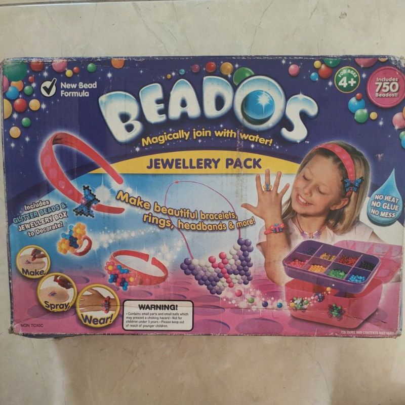Jual Beados aqua beads b sweet ice cream time activity pack | Shopee ...