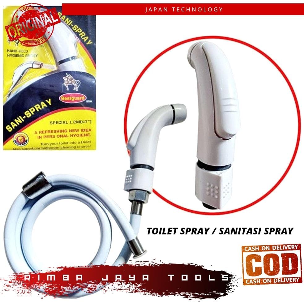 Jual Jet Shower Kloset Toilet Closet Cebok WC Semprotan Duduk Kamar Mandi Ringan Kamar Mandi ...