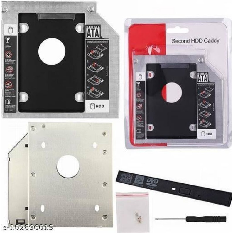 Jual HDD / SSD Cady 2.5 inch Ketebalan 12.7mm Pengganti Dvd Untuk HDD ...