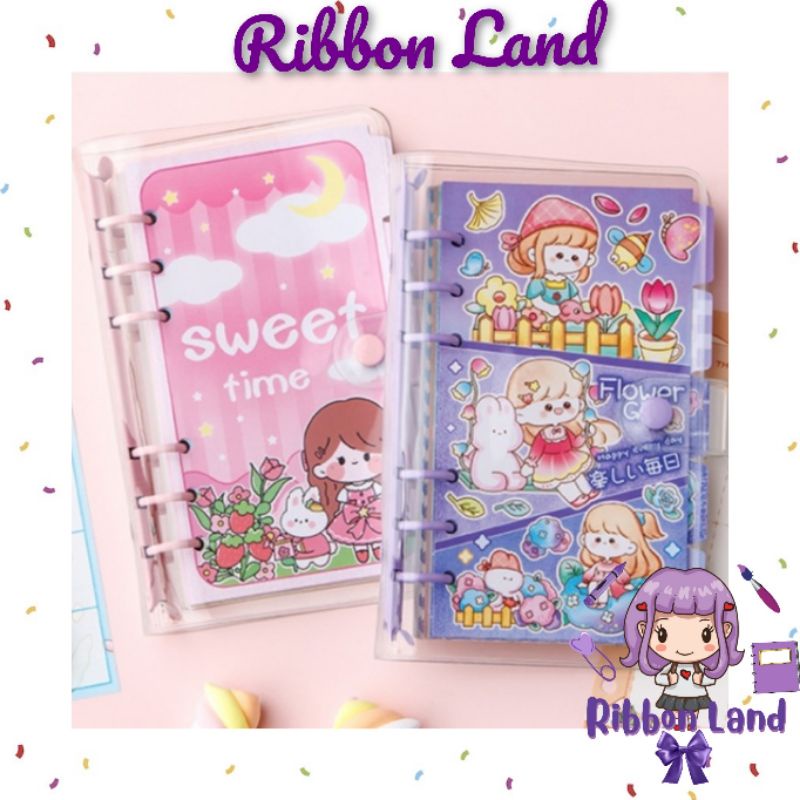 Jual Set Diary ORJI Binder A6 Lengkap Kertas ( 80 lembar) | Shopee ...