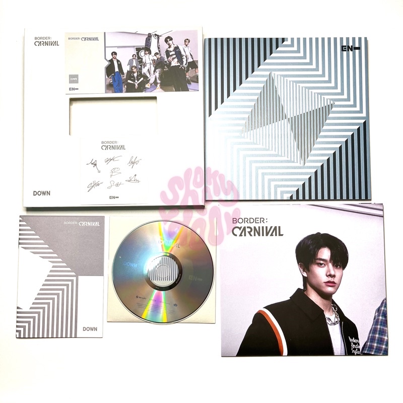 Jual [ALBUM ONLY] ENHYPEN BDC Border Carnival Down Version | Shopee ...