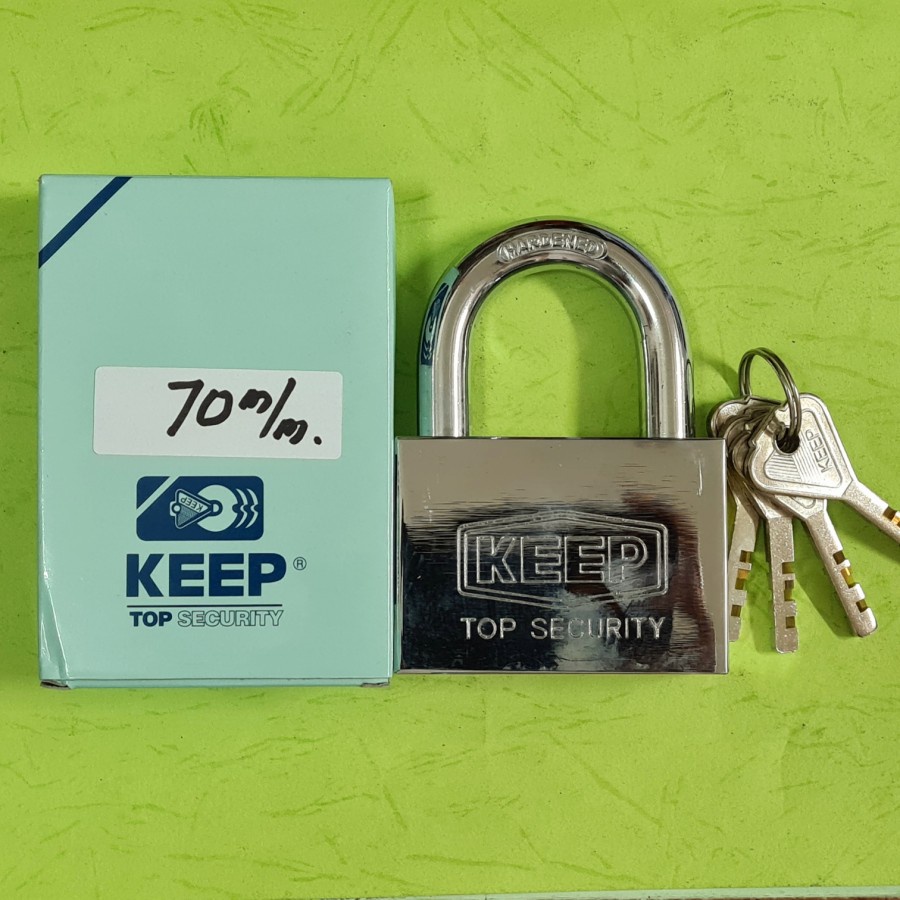 Jual Gembok Padlock Keep Top Security Leher Pendek 70mm Kuningan anak ...
