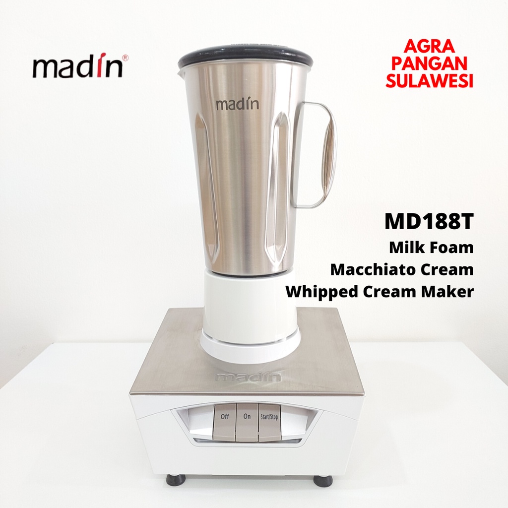 Jual Blender Madin 3 in 1 MD188T Macchiato Cream Cheese Cold Milk Foam ...