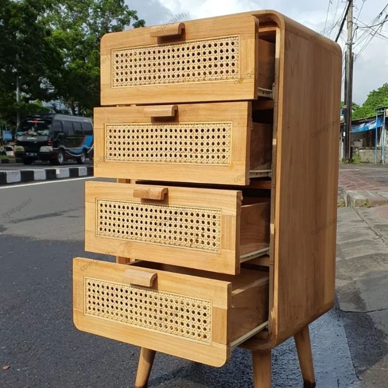 Jual Nakas / nakas samping kamar tidur / nakas retro / Bed side table ...