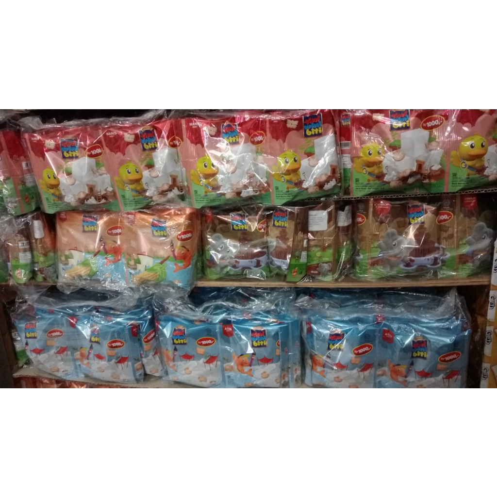 Jual SNACK TINI WINI BITI 1000 ISI 10 PCS/ PACK | Shopee Indonesia