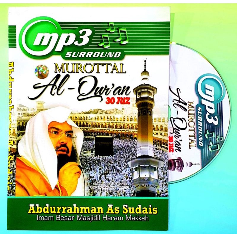 Jual KASET MP3 MUROTTAL AL-QURAN ABDURRAHMAN AS SUDAIS ORIGINAL - KASET ...