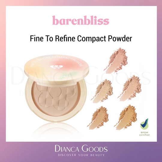 Jual BNB barenbliss FINE TO REFINE COMPACT POWDER Series | Fair Light ...