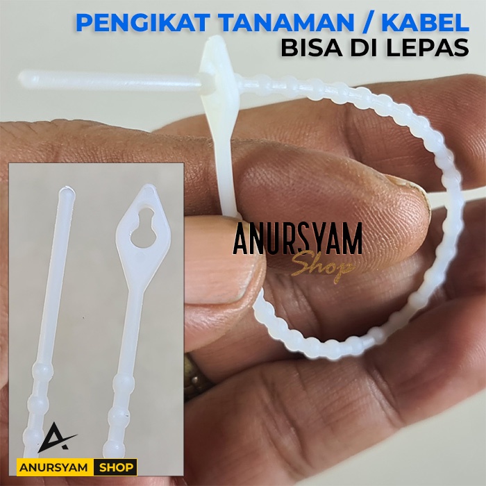 Jual Pengikat Tanaman dapat Dilepas Ecer | Pengikat Serba Guna | Kabel ...