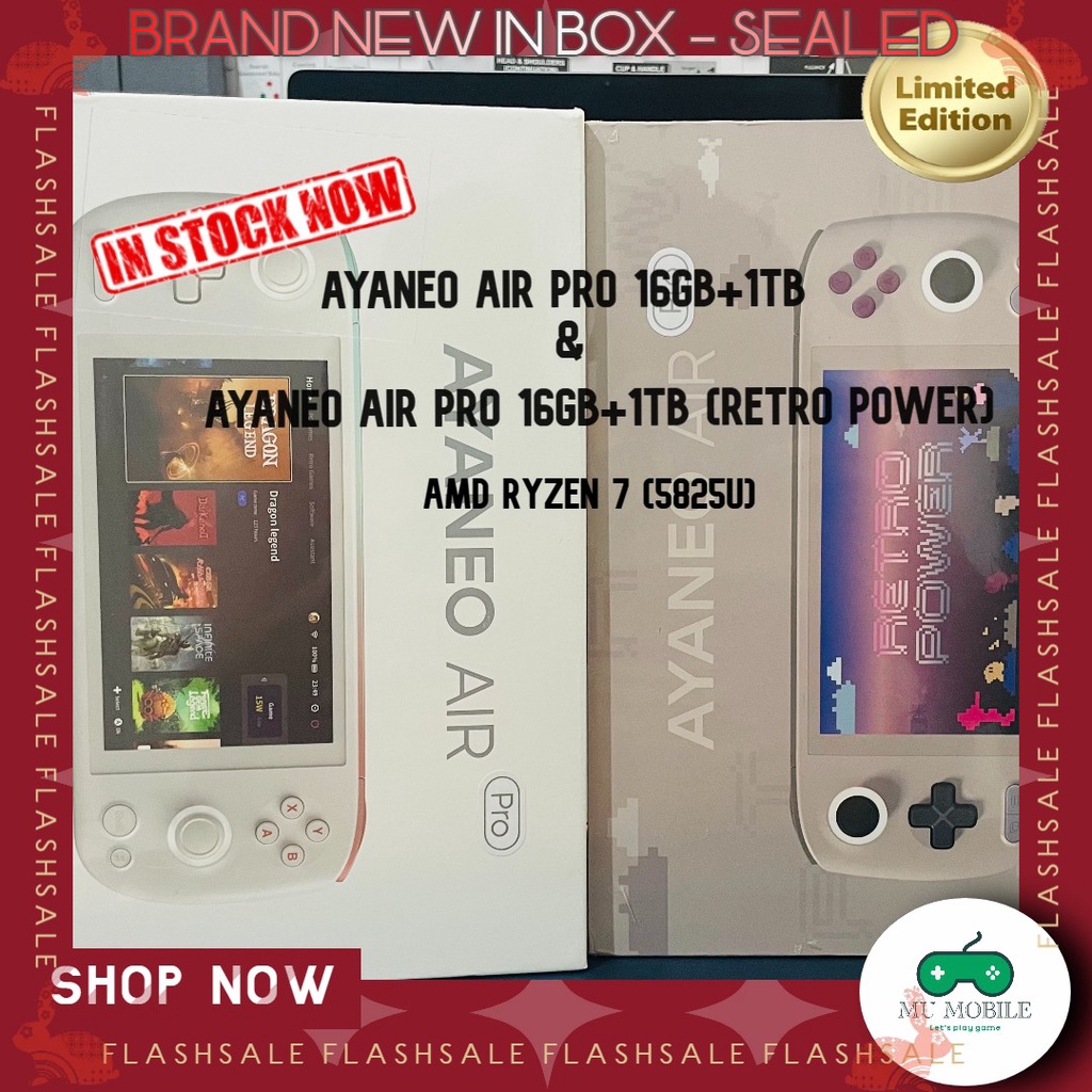 Jual AYANEO AIR PRO WINDOWS HANDHELD CONSOLE GAMING PC 16GB+1TB ...