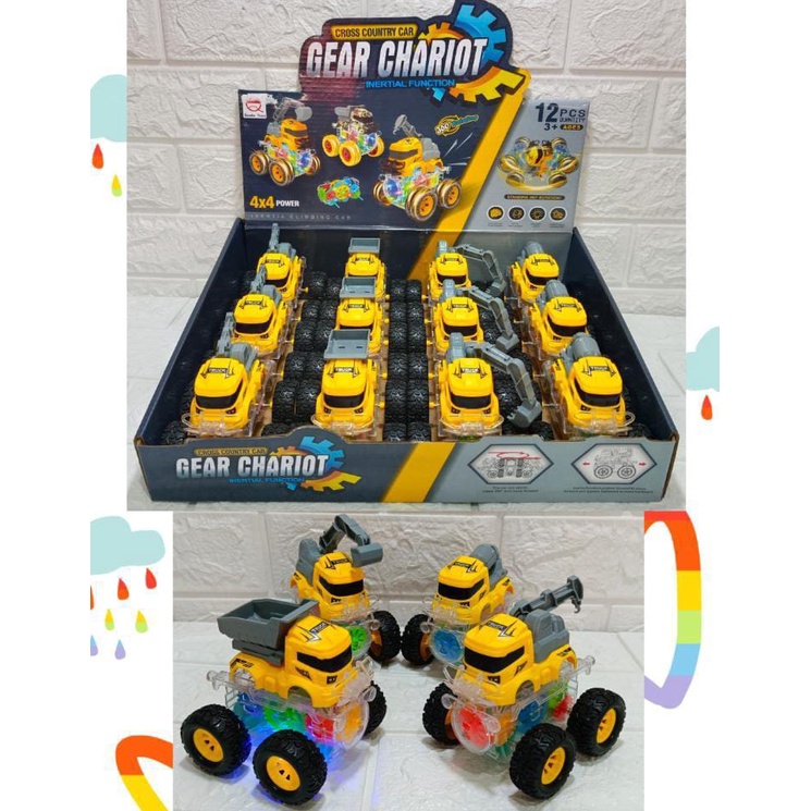 Jual Mainan Mobil Inertia Gear Chariot [ TRUCK MIX ] & Bermacam ...