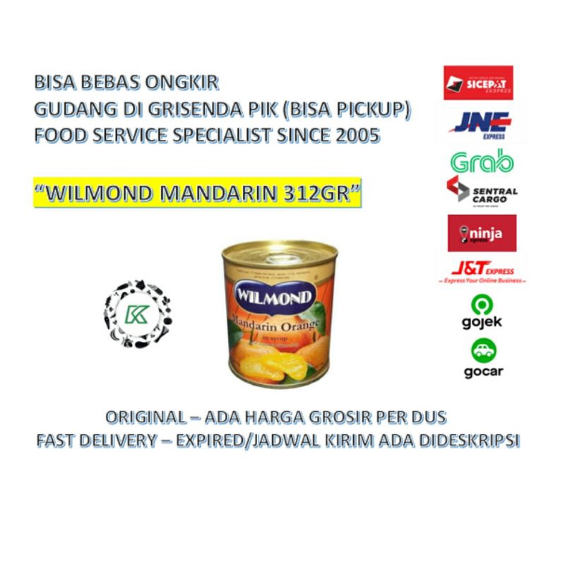 Jual Wilmond Mandarin Orange in Syrup 312gr buah Jeruk Kaleng | Shopee ...